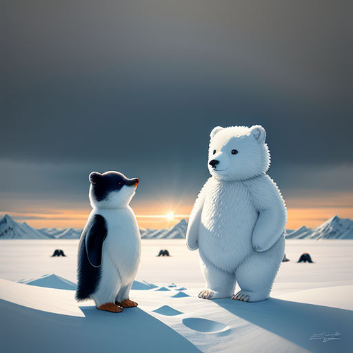The Friendship of the Polar Bear and the Penguin | Story.com