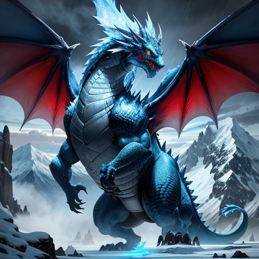 Red Ice Dragon
