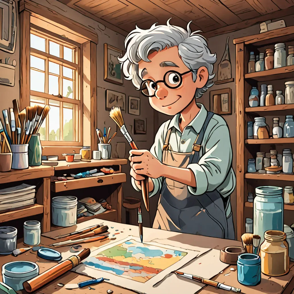 The Magic Paintbrush | Story.com