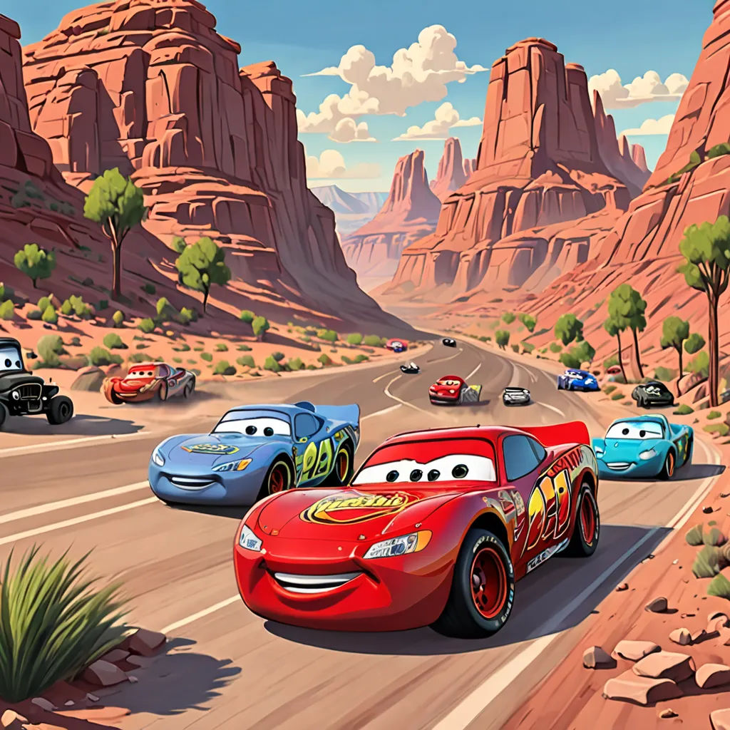 The Radiator Springs Grand Prix Race | Story.com