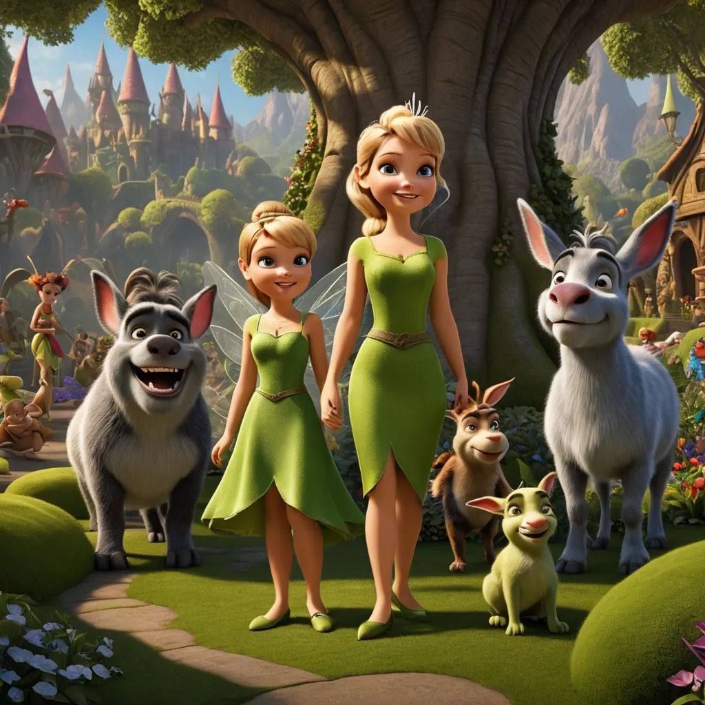 Tinkerbell and the Invaders of Shrek Characters | Story.com