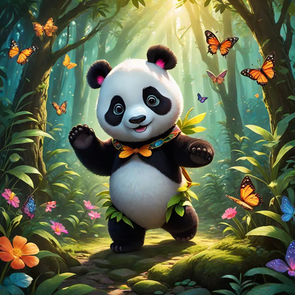 Panda’s Journey Through The Enchanted Forest... | Story.com