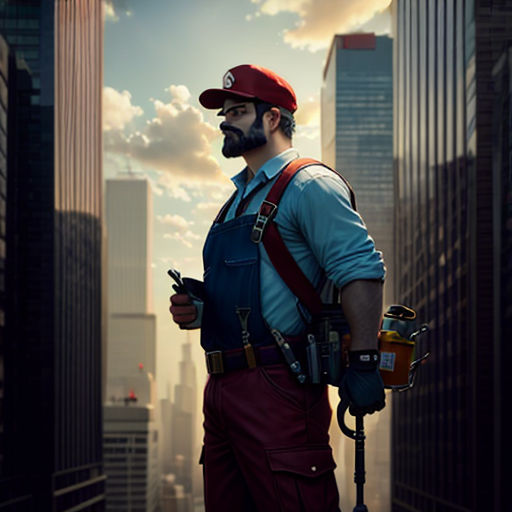 The Giant Plumber Mario | Story.com