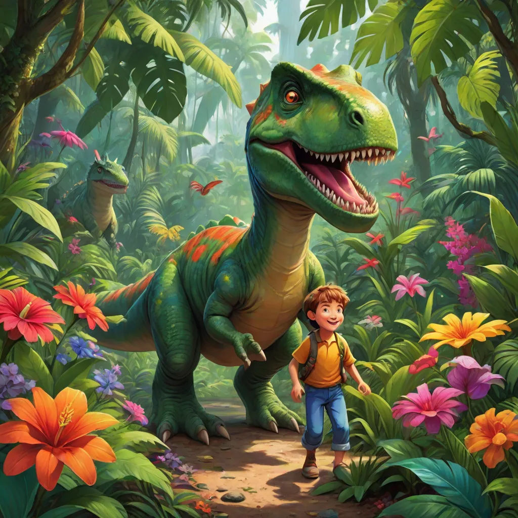 The Friendly Dinosaur and the Lost Boy | Story.com