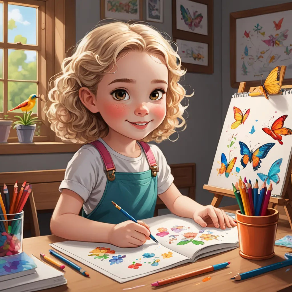 The Curious Little Artist | Story.com