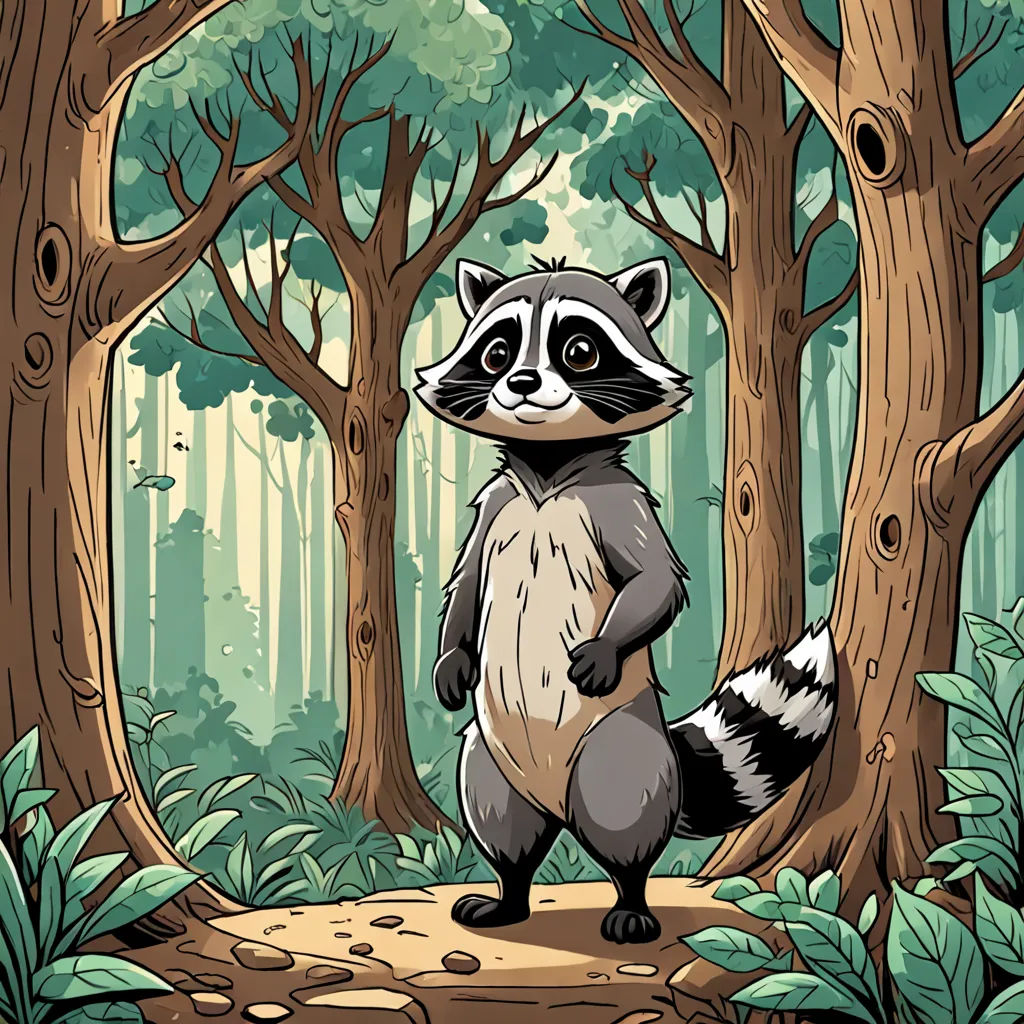 The Brave Little Raccoon And The Tree Of Truth | Story.com
