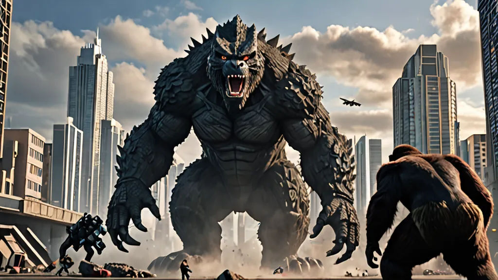 Watch:Godzilla vs. Gorilla Tag Monkey | AI Science Fiction Videos ...