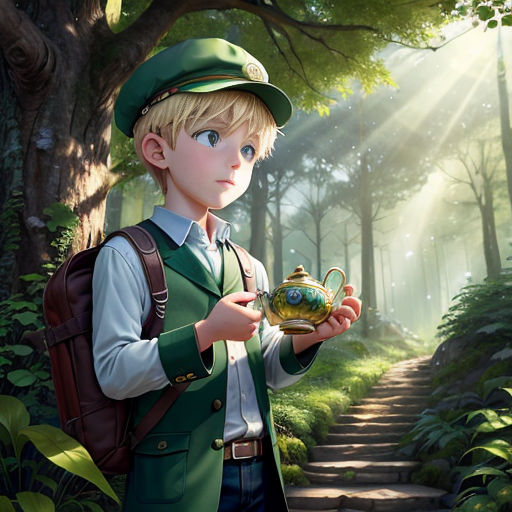 The Enchanting Adventures of Oliver and the Time-Traveling Teapot ...