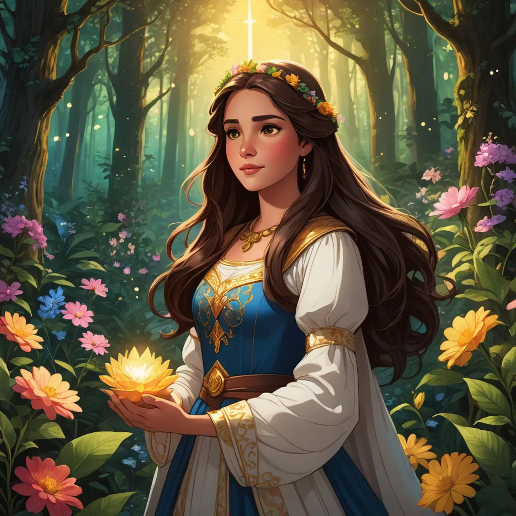 A Princesa e a Flor Mágica | Story.com