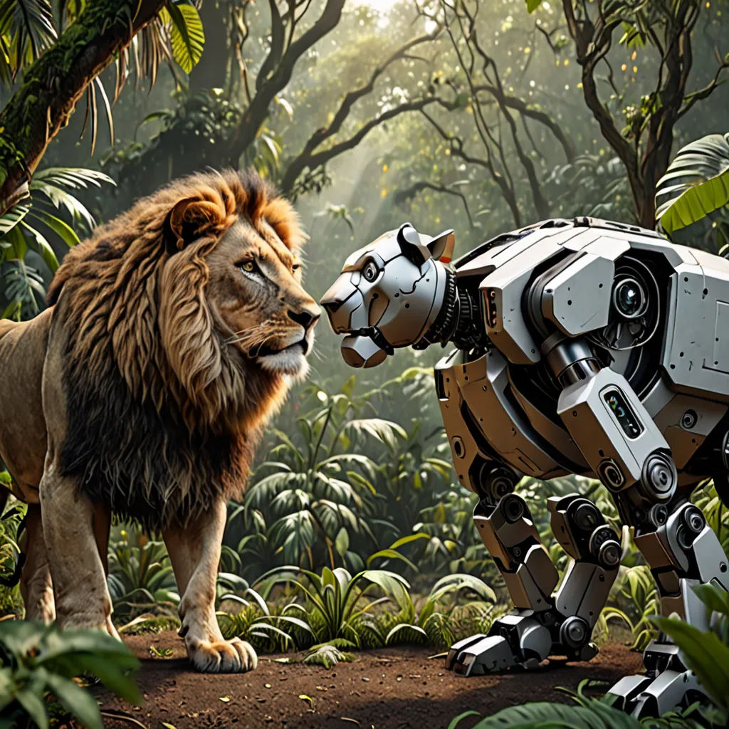 The Lion and the Robot | Story.com