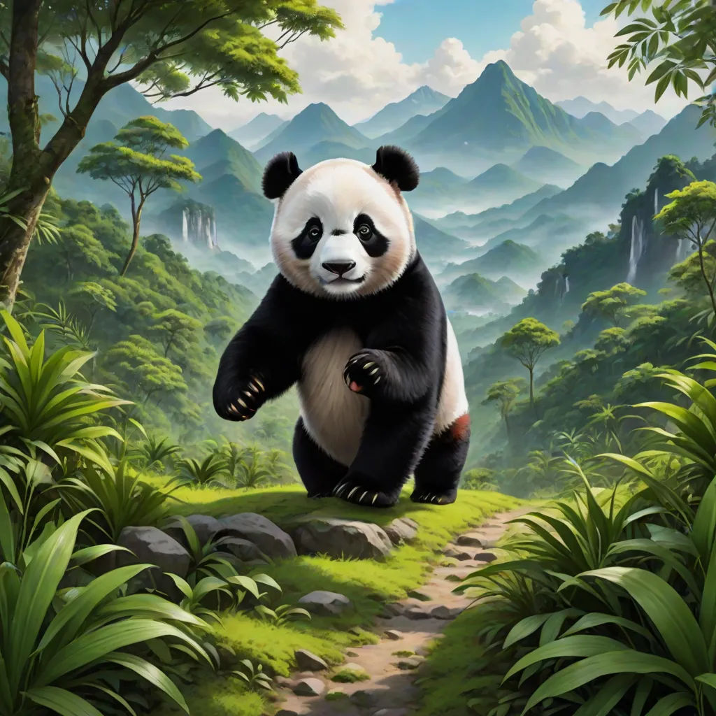 प्यारा पांडा स्कूल जाता है | Story.com