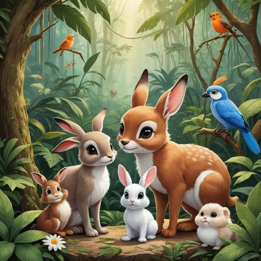 The Jungle Friends | Story.com