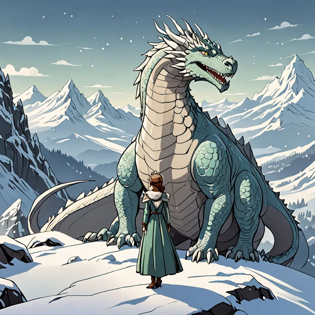 The Snow Princess and the Enchanted Dragon | Story.com