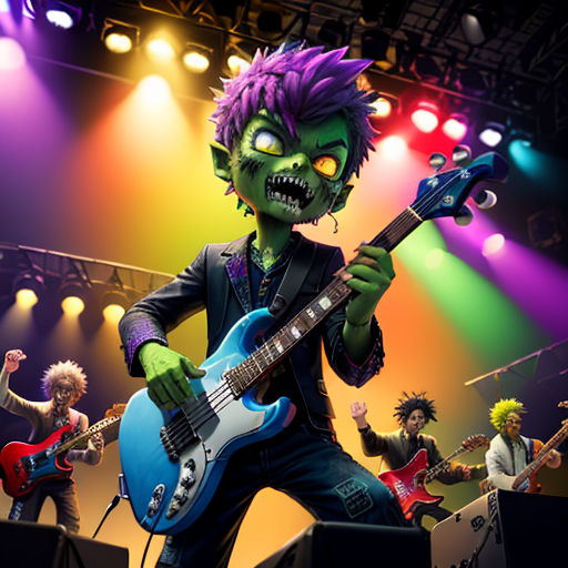 Zombie's Funky Band | Story.com