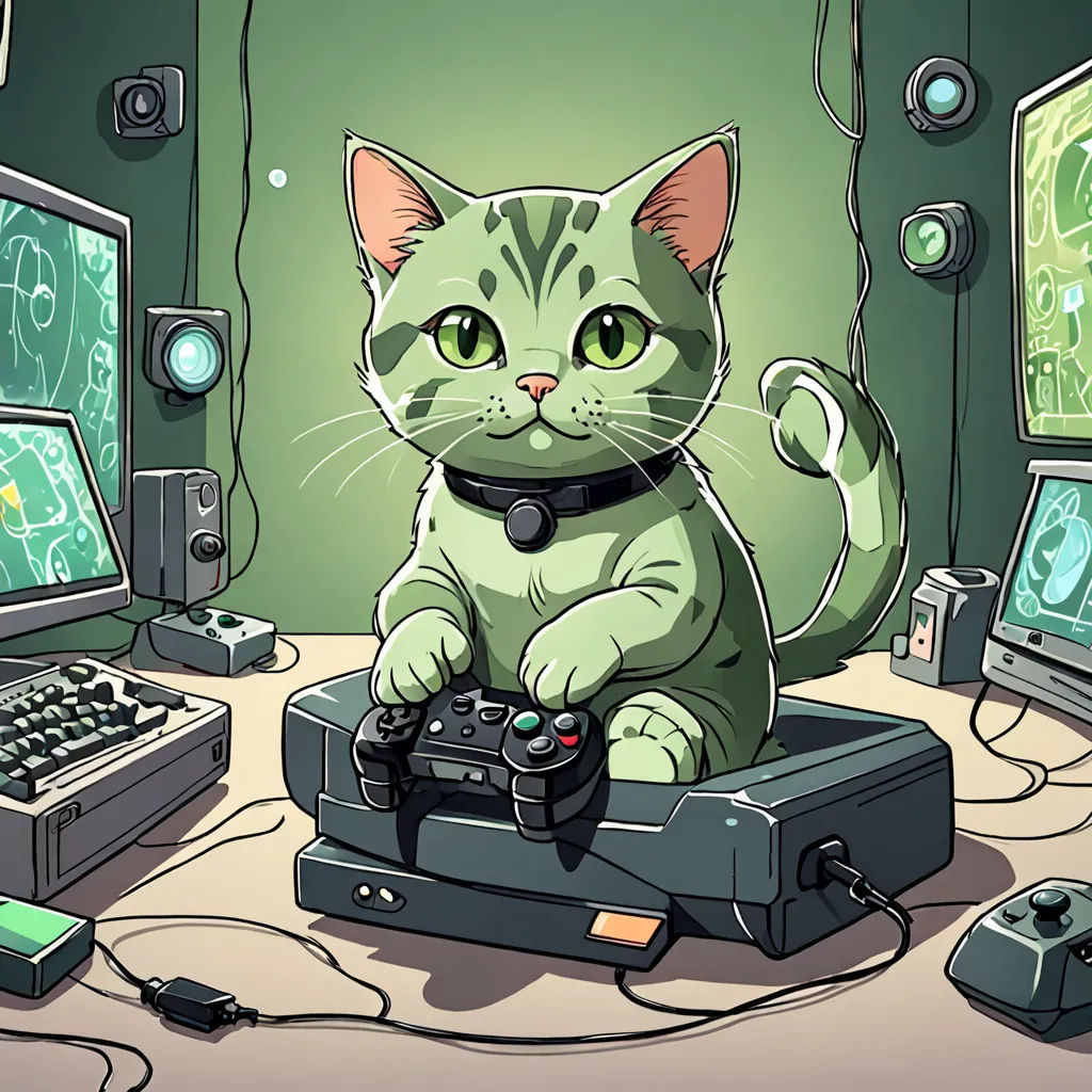 The Adventure Of Xbox Cat | Story.com