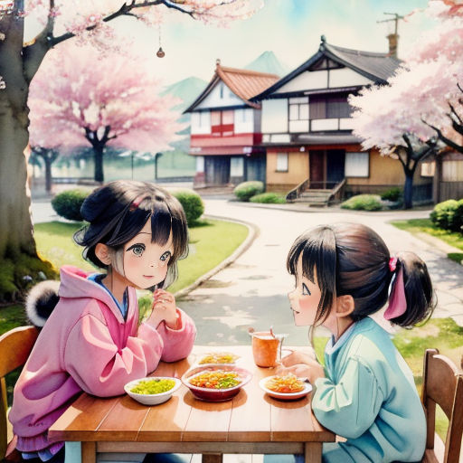 The Greedy Yuka-chan and the Monkey who Loves Yuka-chan's Food | Story.com