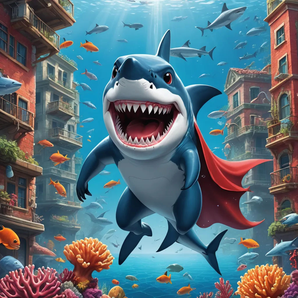 Sharky: The Tooth-Brushing Shark Superhero | Story.com