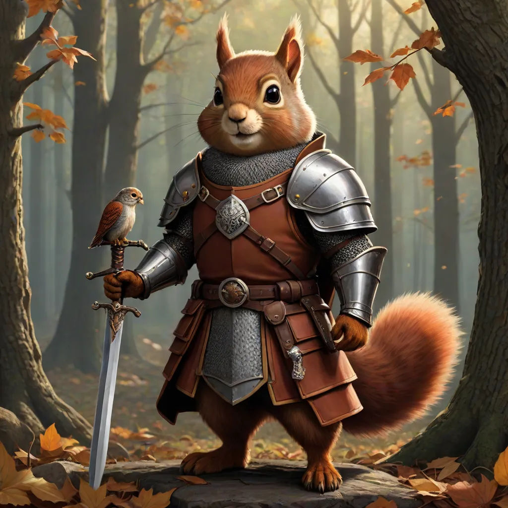 The Squirrel Knight and the Owl King's Captive | Story.com