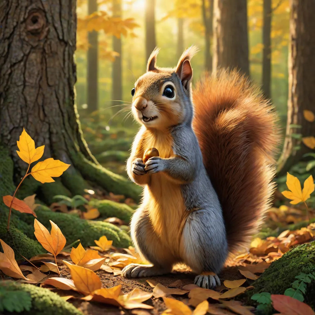 The Brave Little Squirrel | Story.com