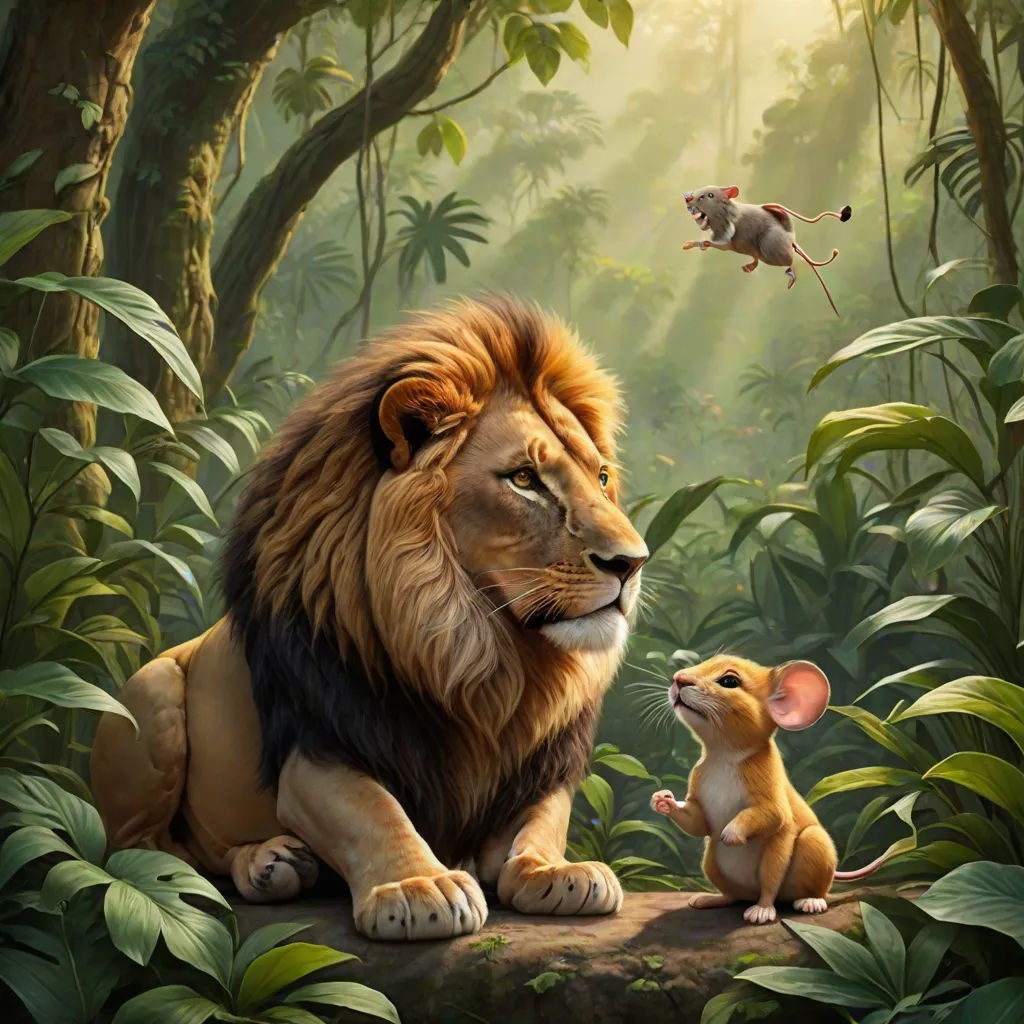 The Lion and the Mouse | Story.com