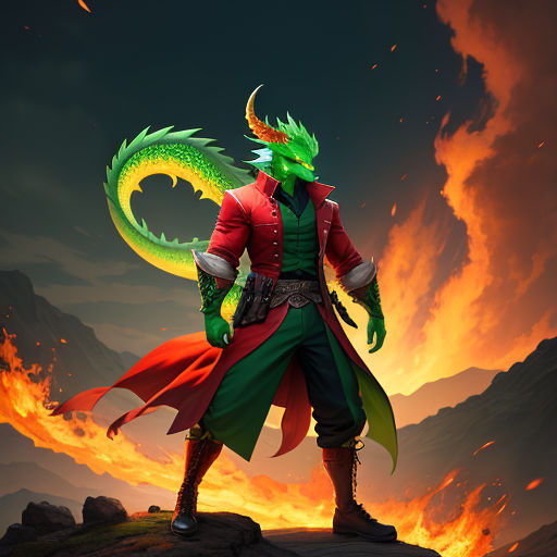 The Courageous Green Dragon | Story.com