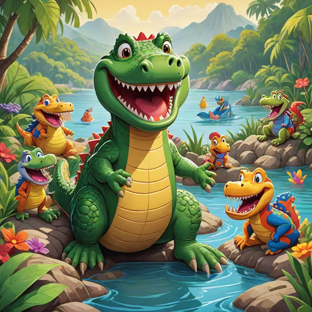 Crocky-Wock the Vile Crocodile | Story.com