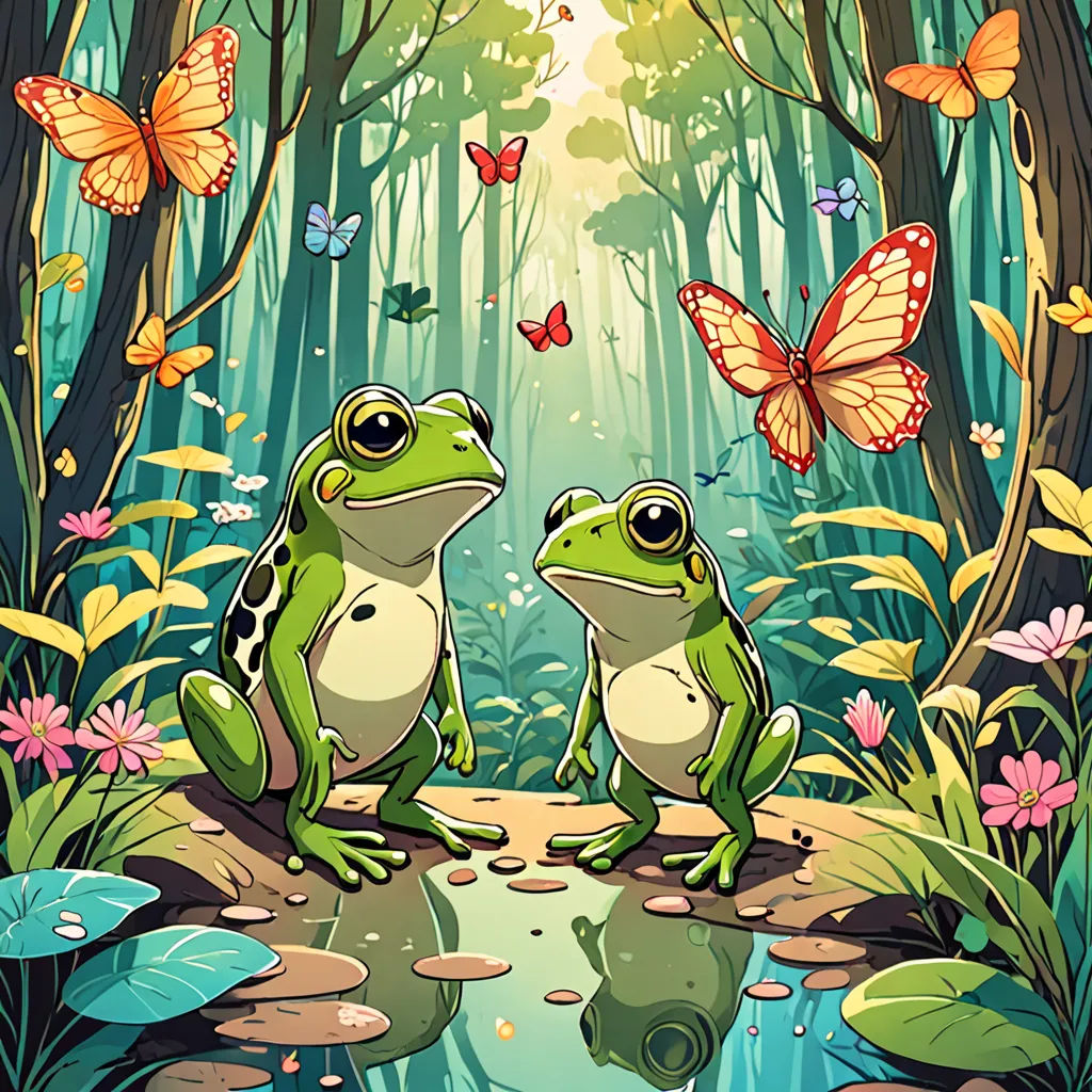 The Frog and the Butterfly | Story.com