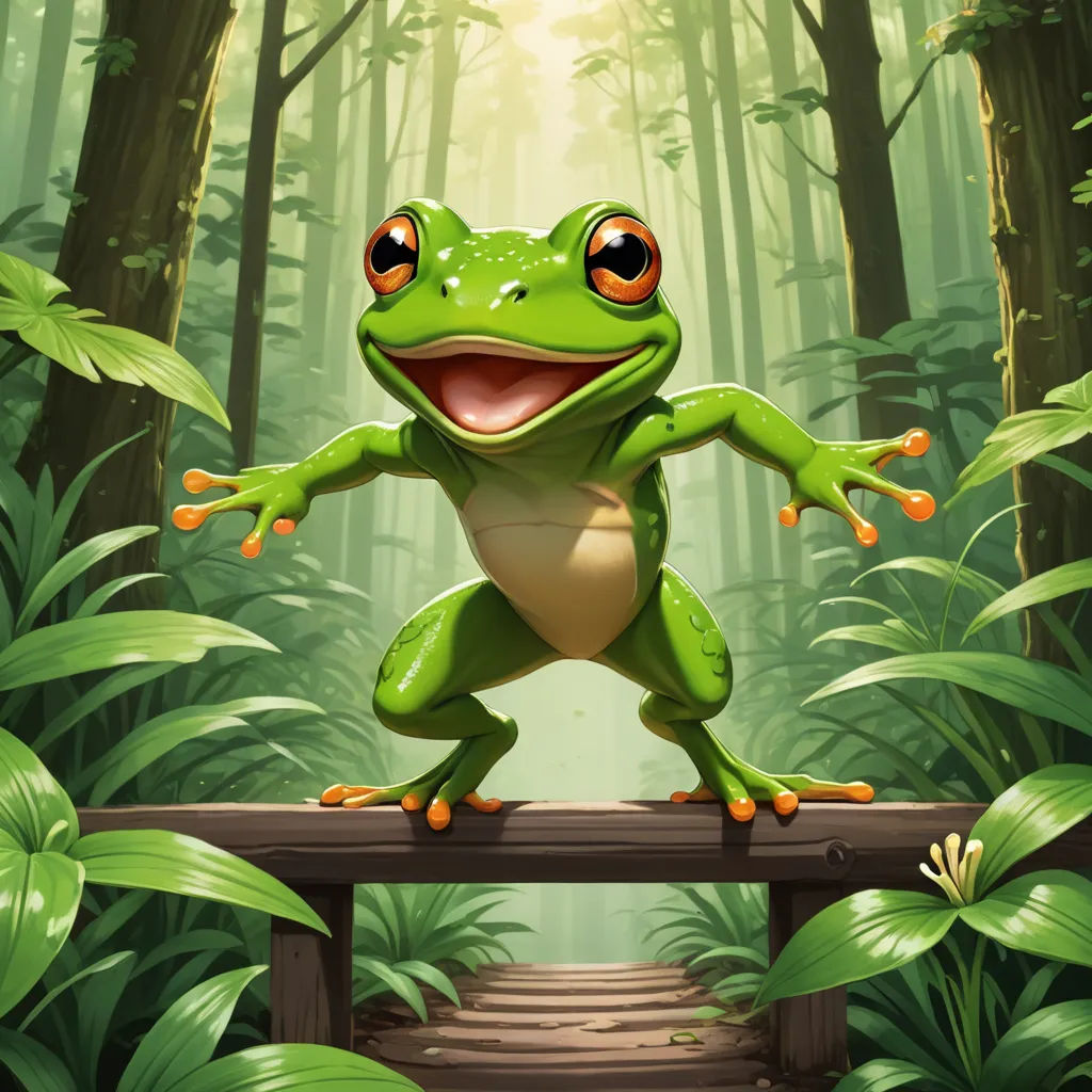 Lily The Determined Frog