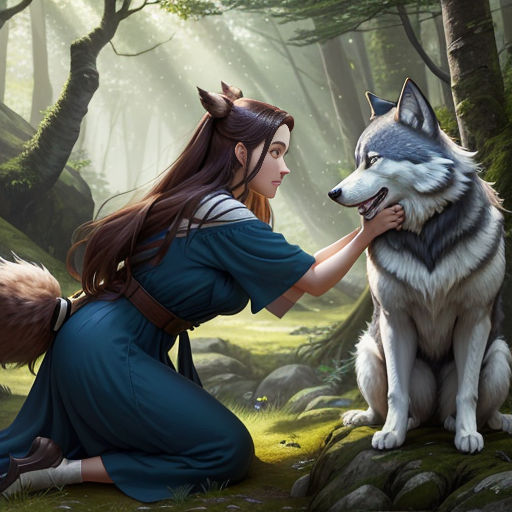 Wounded Wolf Story
