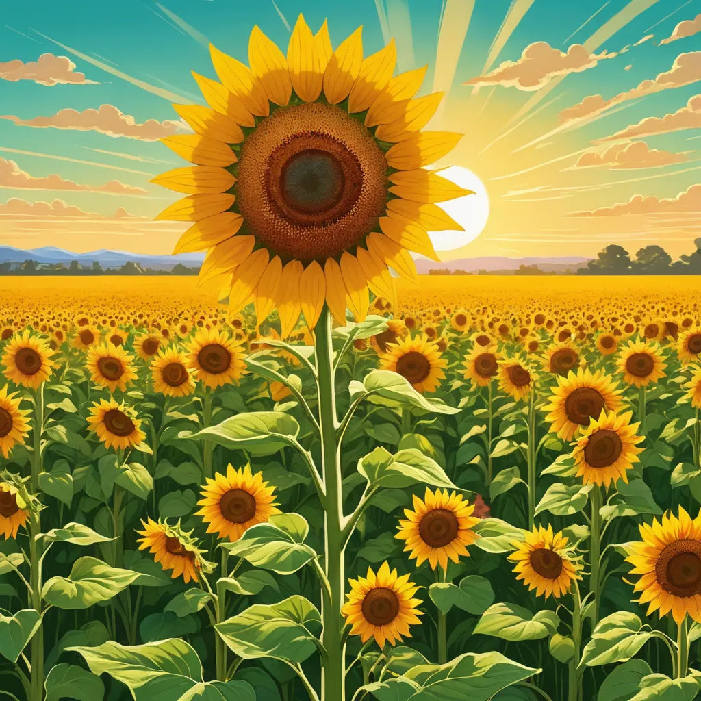 The young Sunflower | Story.com