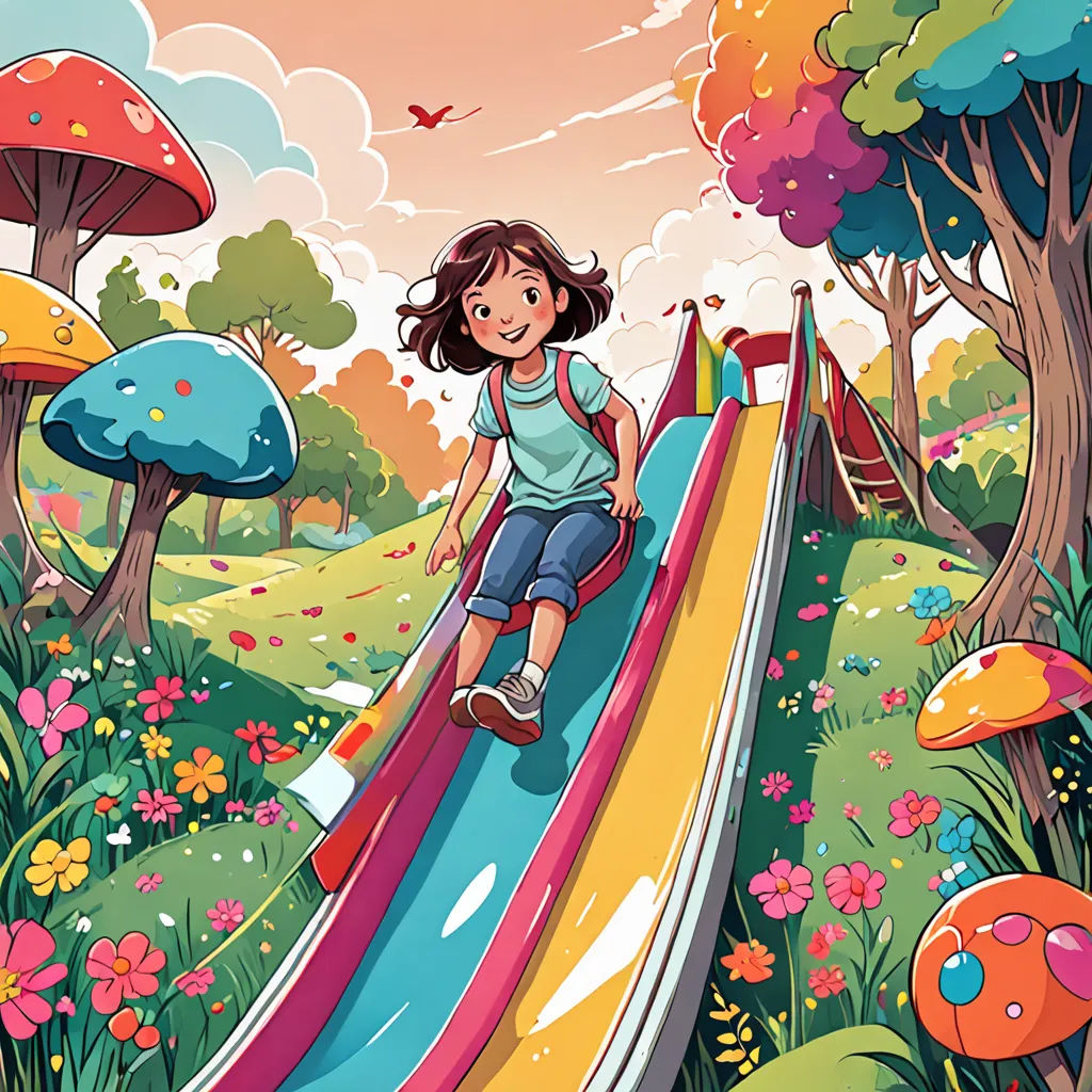 The Colourful Slide | Story.com