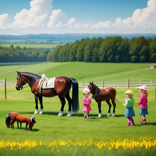 The Joyful Children of the Pony Farm | Story.com