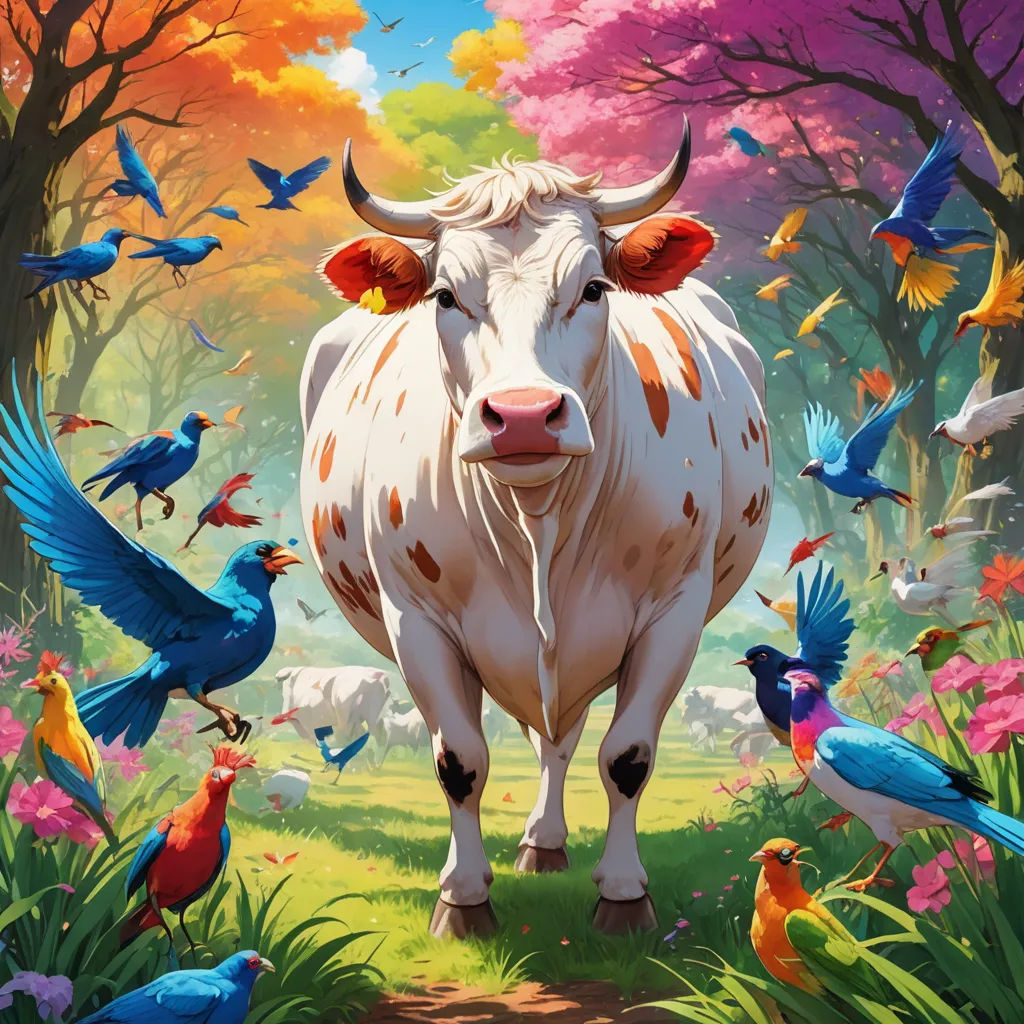 The Cow, the Cat, and the Exotic Birds | Story.com