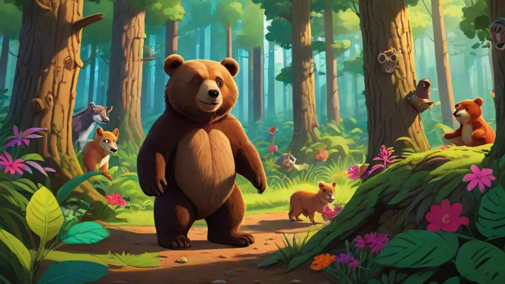 Watch:The Tale of Kalu the Bear | AI Children’s Videos | Story.com