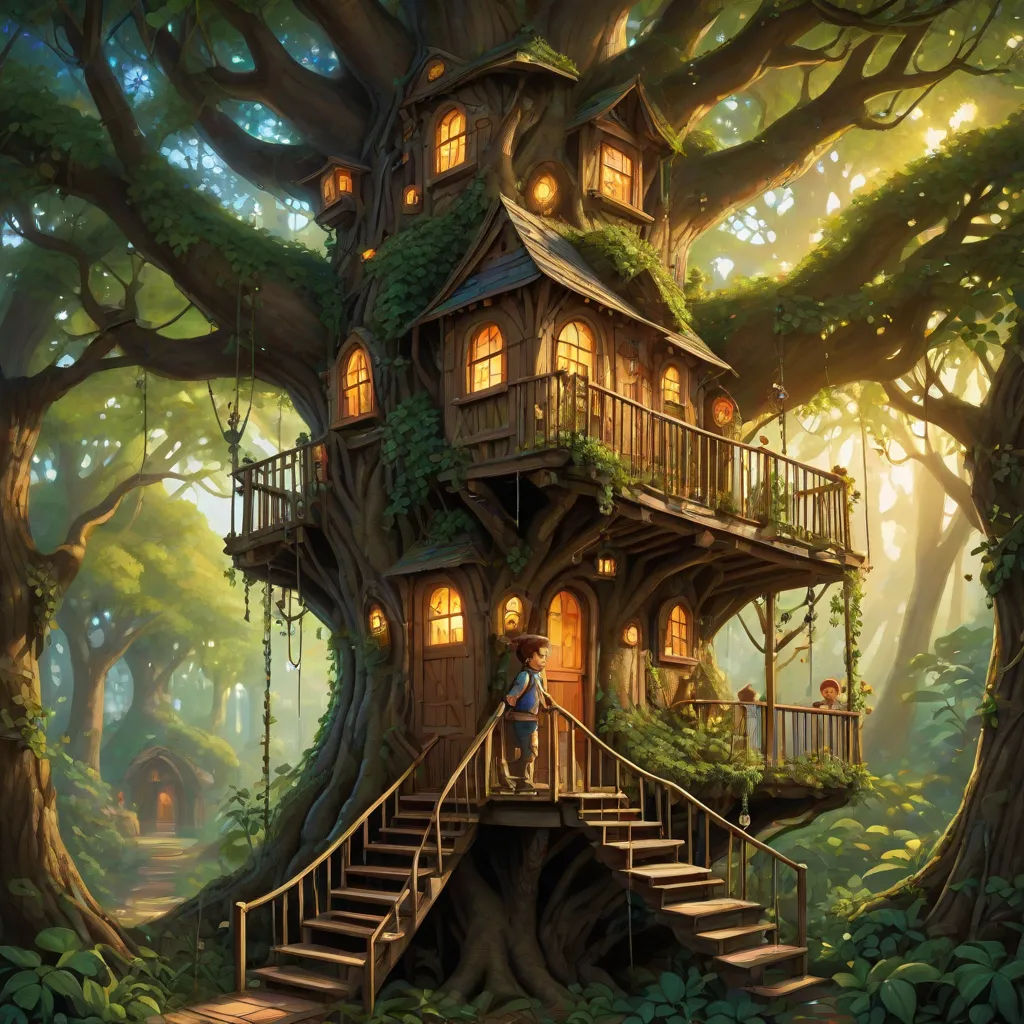 The Enchanted Tree House | Story.com