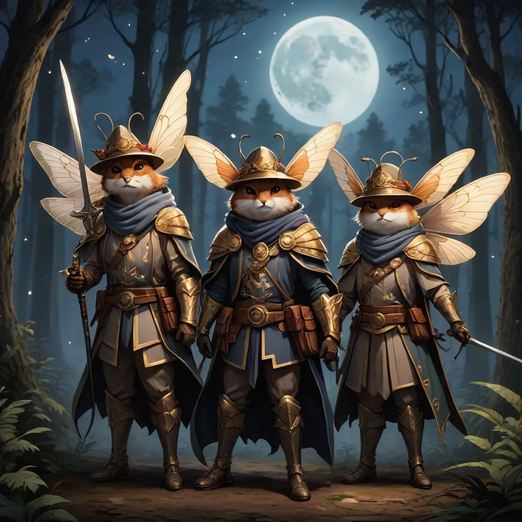 The Three Moth-keteers | Story.com