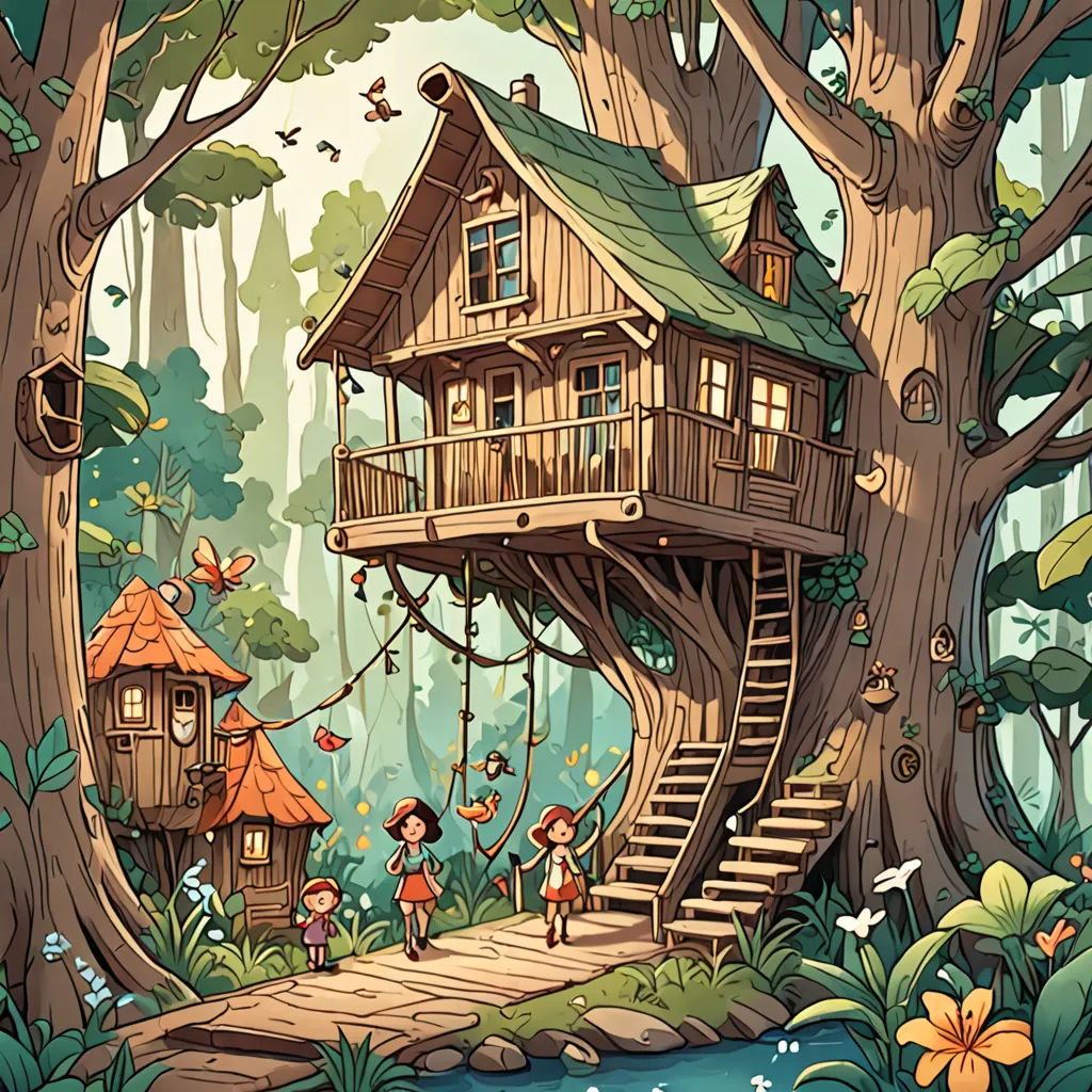 Adventures In Sparklewood: The Magic Treehouse | Story.com