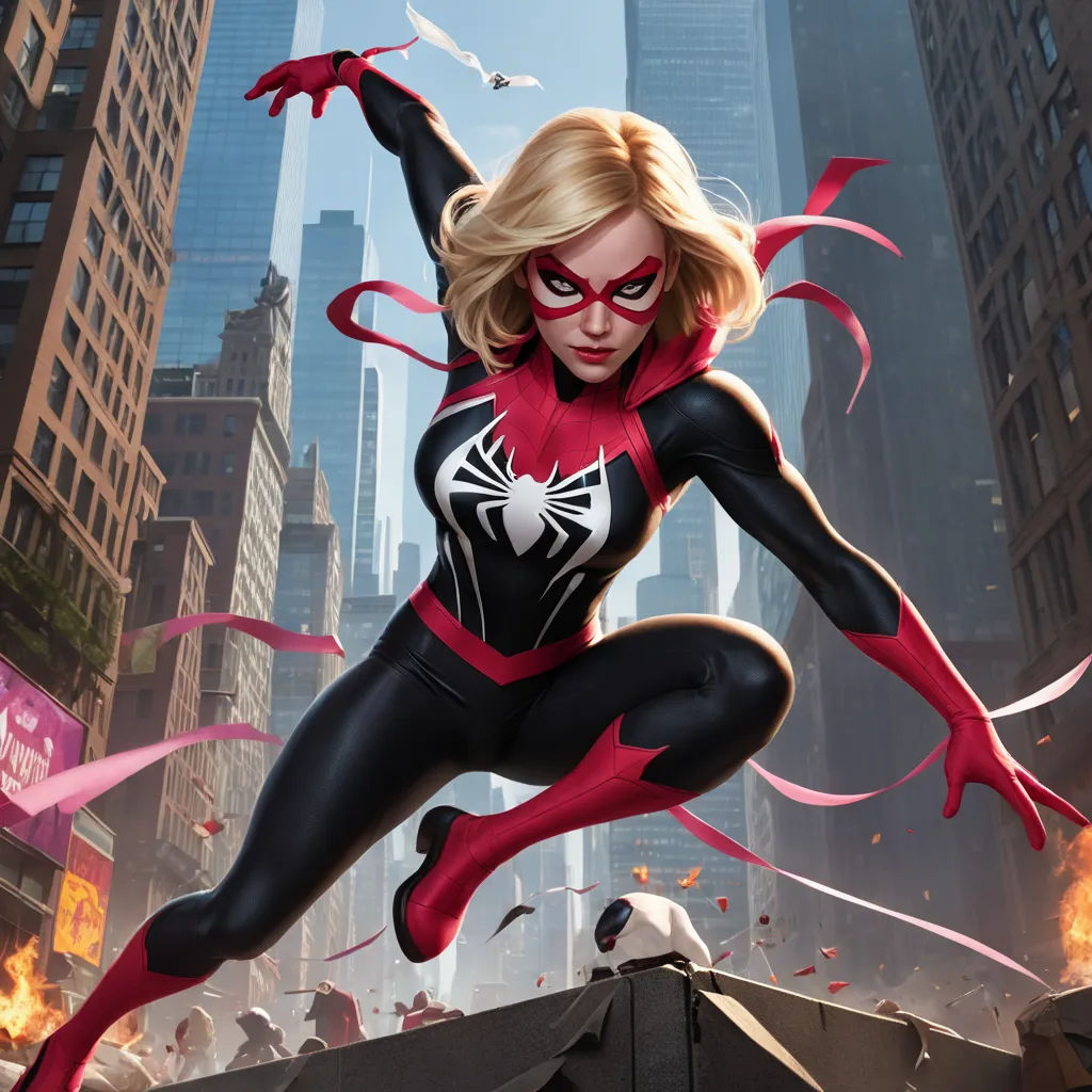 Spider Gwen's Strong Headscissors | Story.com