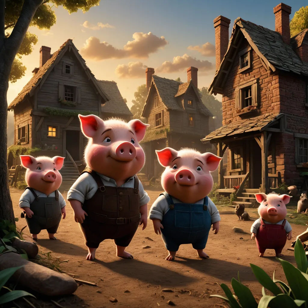 The Three Little Pigs | Story.com