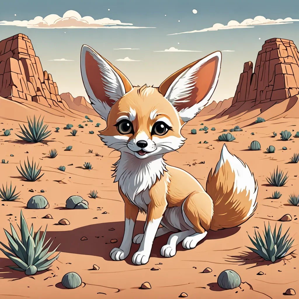 Alena the Fennec Fox's Desert Adventure | Story.com