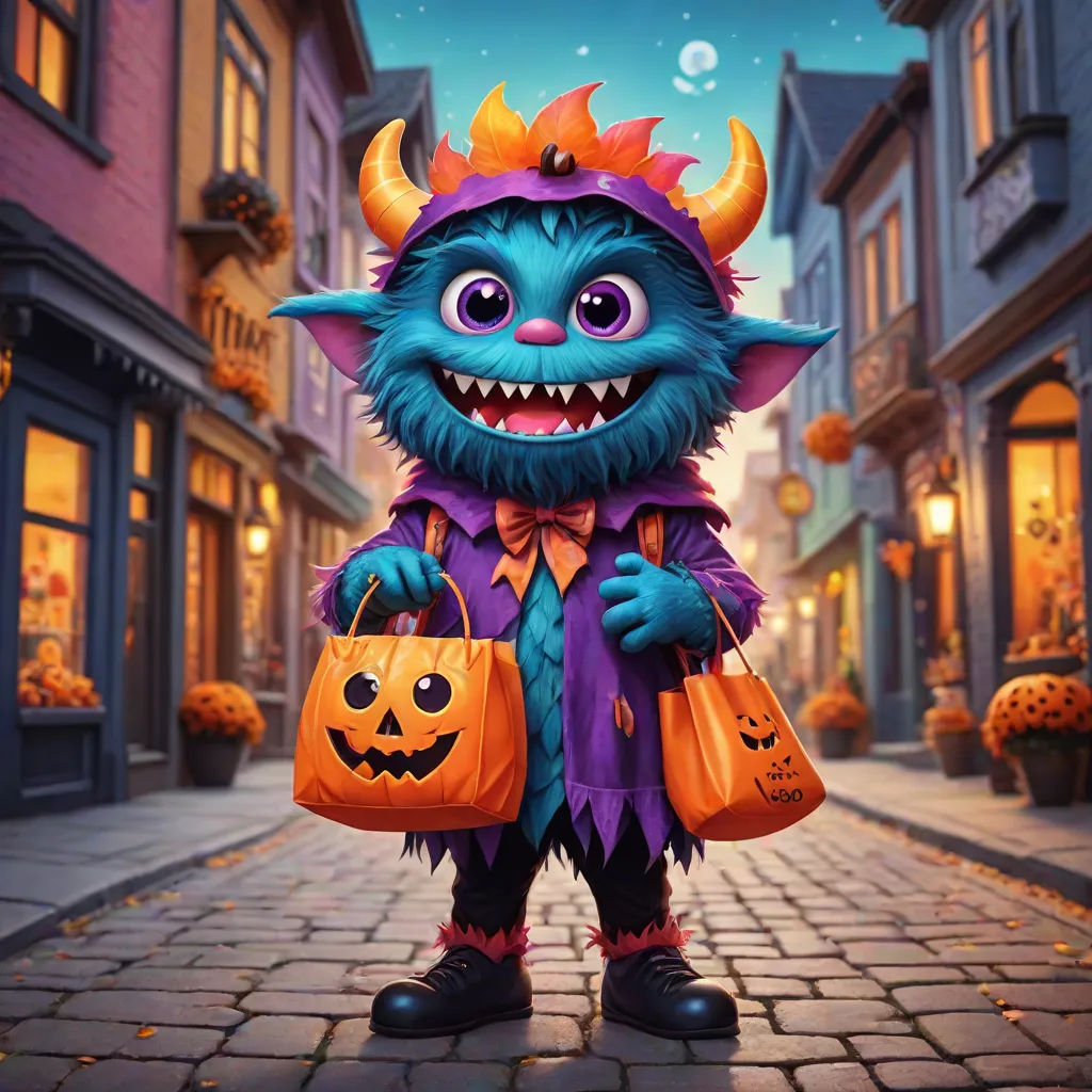 The Monster Kid's Halloween Adventure | Story.com