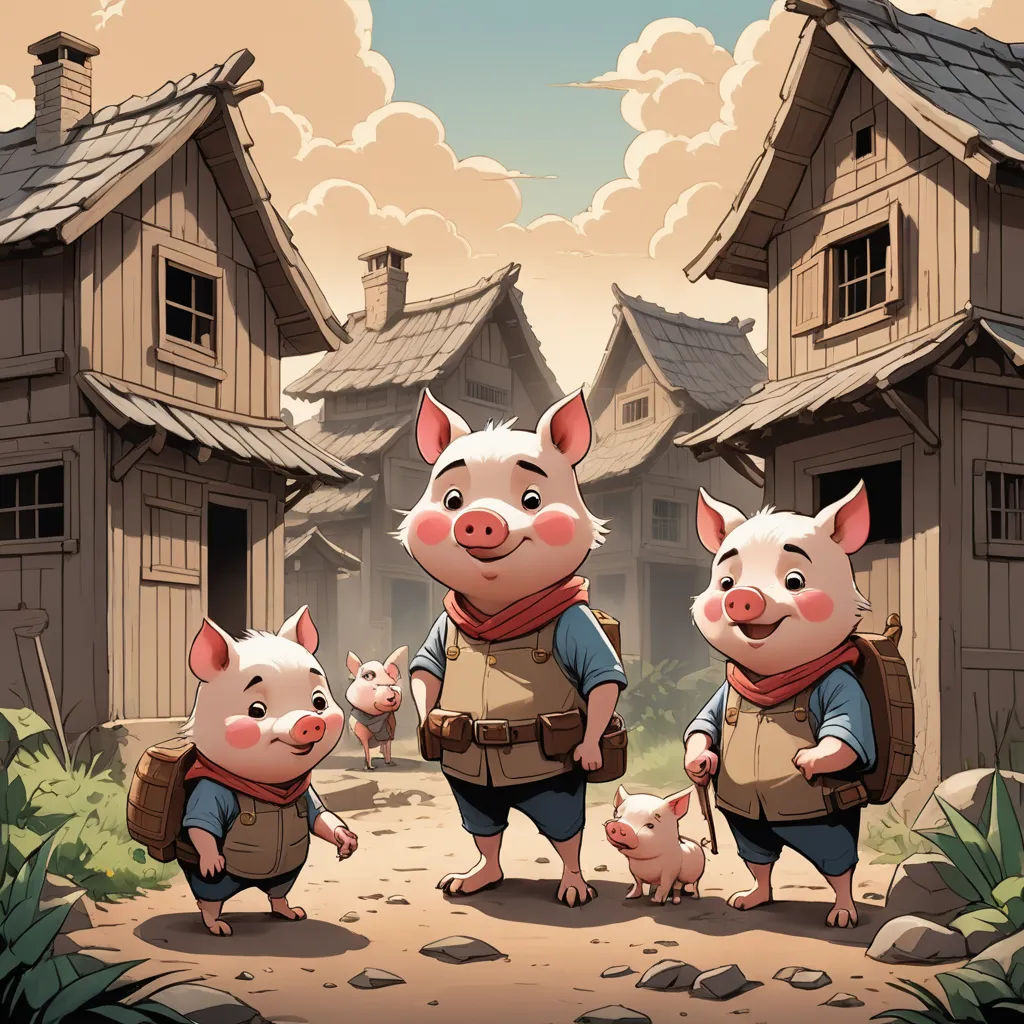 The Three Little Pigs | Story.com