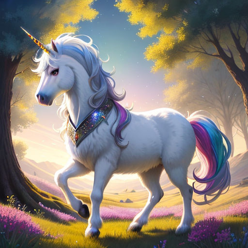 Magical Land With Unicorns