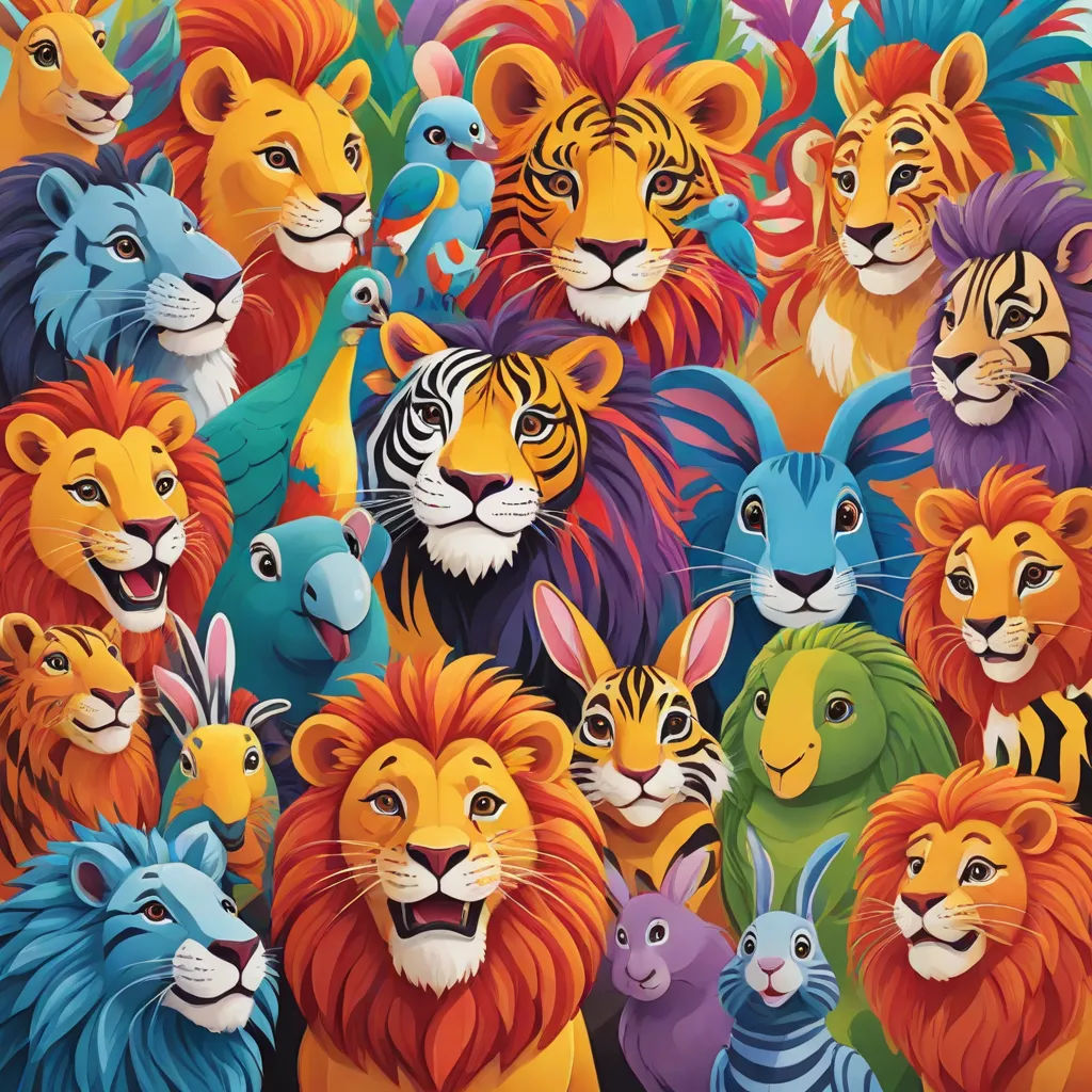 The Rainbow Forest Friends | Story.com