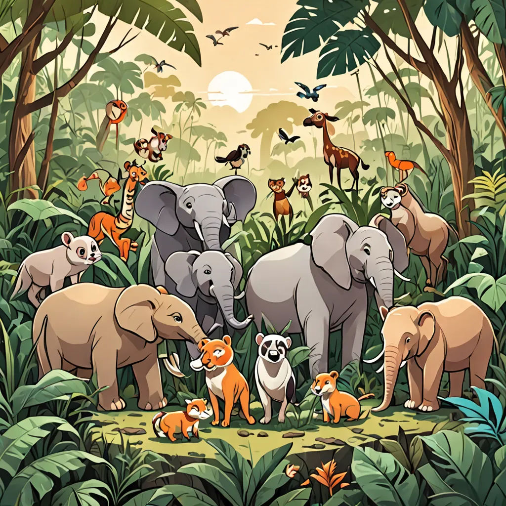 The Jungle Friendship | Story.com