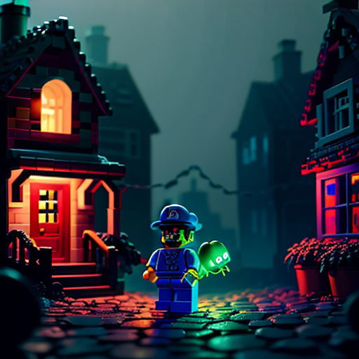 The Spooky Adventures of Lego Mario | Story.com