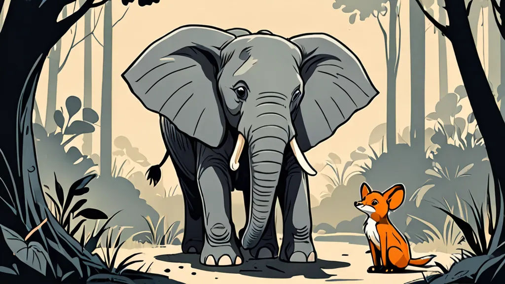 The Elephant, the Ant, and the Fox | Story.com