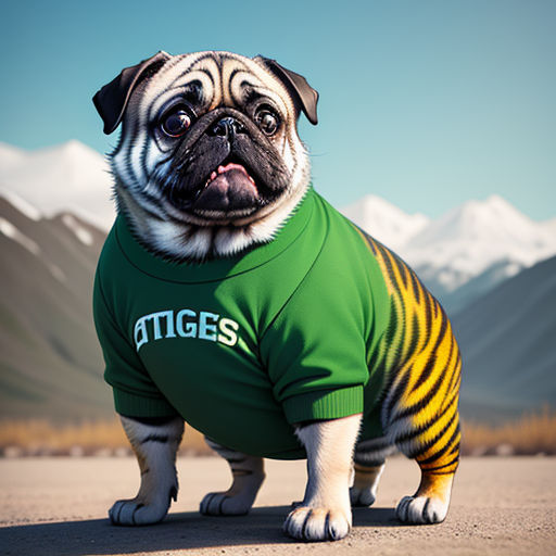 Pug and the Tiger | Story.com