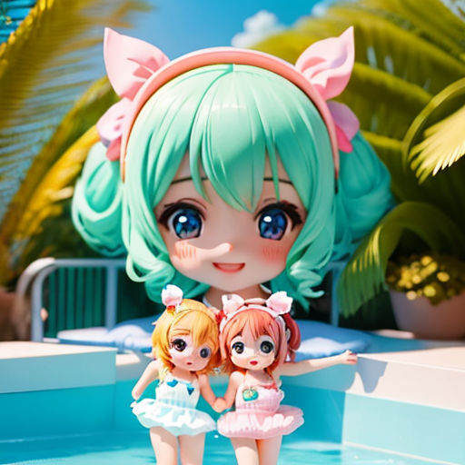 Cecilia and Millie's Pool Adventure | Story.com
