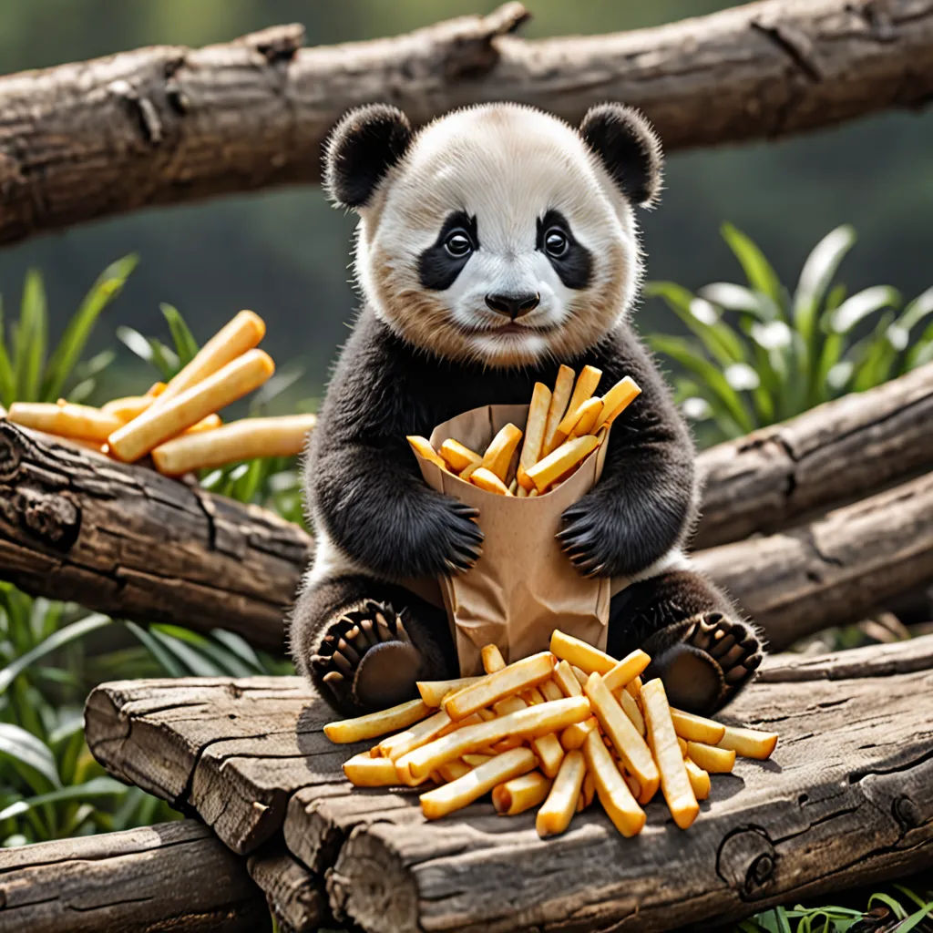 Panda's French Fry Adventure | Story.com